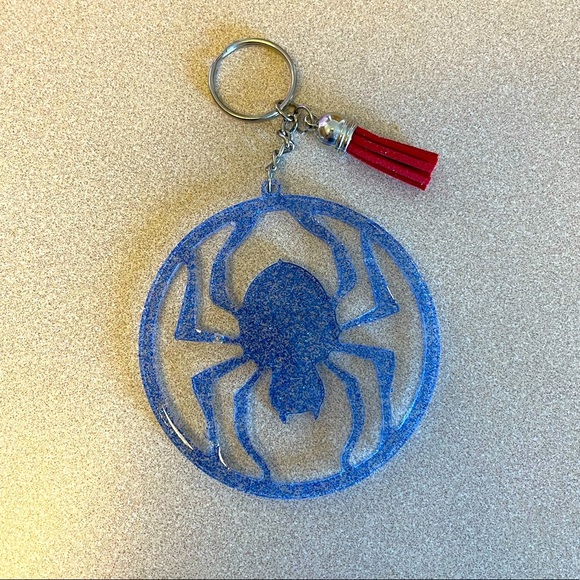 Hand Crafted | Accessories | Hp Handmade Marvel Keychain Spider ...
